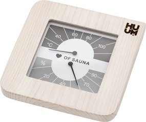 HUUM teploměr s vlhkoměrem do sauny TASA, white