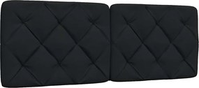 Rám postele bez matrace černý 120 x 200 cm textil 3310589