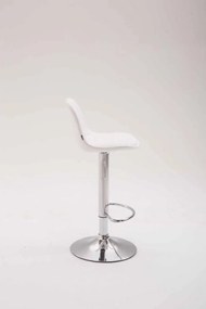 Bhm germany Barová židle Kyla III., syntetická kůže, bílá