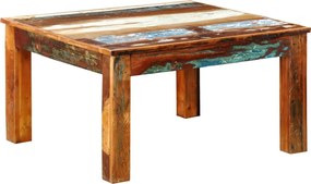 vidaXL Konferenční stolek čtvercový recyklované dřevo [240959]