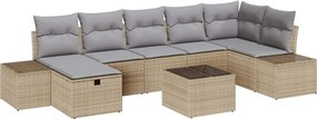 Set pohovek 7 ks polyratan 3360741