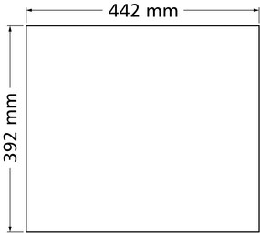 Granitový dřez Sinks FRAME 457 Metalblack