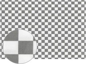 Bellatex Přikrývka  Kemping PLUS 150x200 cm Kostka šedá
