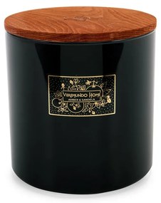 VEREMUNDO HOME Vonná svíčka Paris Amber Santal, 1,5 kg, černá 16208