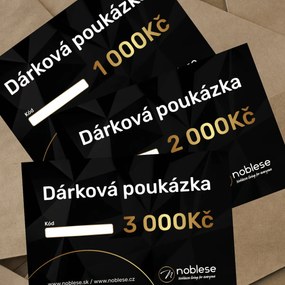 Dárkový poukaz v hodnotě 3 000 Kč - tištěná verze