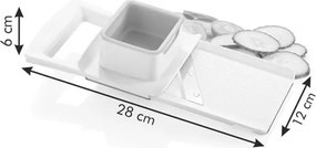 TESCOMA Plátkovací struhadlo HANDY, nastavitelné