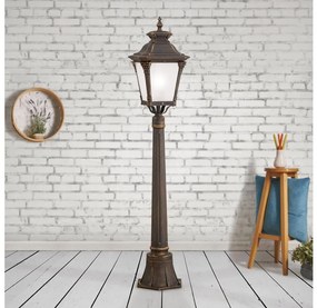 Orion - Venkovní lampa AIKO 1xE27/60W/230V 115 cm IP23 bronz/patina