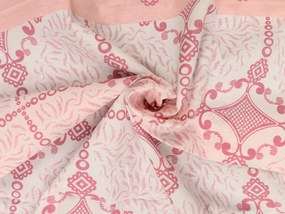 Bavlněné povlečení PONSA růžové Rozměr povlečení: 70 x 90 cm | 140 x 200 cm