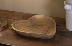 Dekorativní odkládací miska Kiha 27 cm z masivu