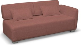 Potah na pohovku Mysinge - 2.místná, jedno boční opěradlo barva hnědá látka pletený vzor