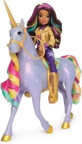 Spin Master Unicorn Academy Světelný jednorožec Wildstar s panenkou So