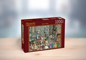 MAGNOLIA Puzzle Broadway / 1000 dílků / 68 x 48 cm
