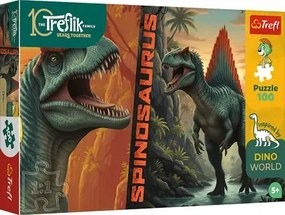 TREFL Puzzle Dino World: Spinosaurus / 100 dílků / 41 x 27,5 cm