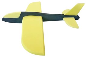 Pěnové nerozbitné letadlo - hračka pro děti Limitovaná edice: světle šedé - žluté