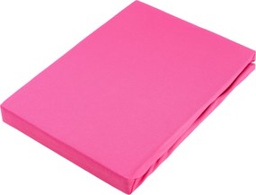 XXXLutz BOXSPRINGOVÉ PROSTĚRADLO, žerzej, pink, 90/220 cm Novel - Prostěradla - 004550010209
