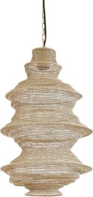 Béžové kovové závěsné svítidlo Nakisha – Light &amp; Living