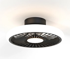 Mantra 8232 Turbo, ventilátor se svítidlem LED 55W 2700-5000K a dálkovým ovladačem, černá, průměr 51,2cm