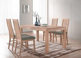 CZ Nábytkář - Kasvo Jídelní set MORIS stůl + LAURA židle 4ks | Varianta: ořech / látka SP3