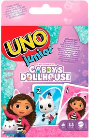 MATTEL Hra Uno Junior karty Gabbys Dollhouse *SPOLEČENSKÉ HRY* 25jlh17