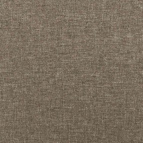 Box spring postel s matrací taupe 120x190 cm textil 3269913