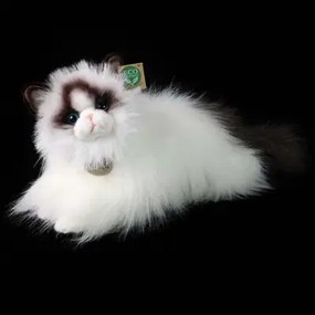 RAPPA Plyšová kočka ragdoll 38 cm / ECO-FRIENDLY / od 0 měsíců