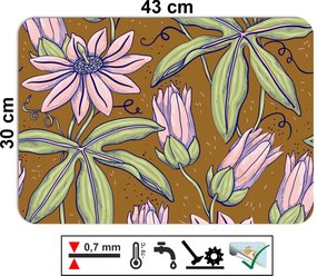 PokojovaDekorace.cz, Prostírání - 761, Kytky, 43x30cm