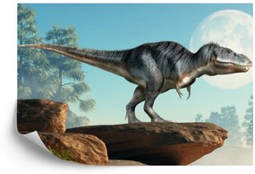 Fototapeta Dinosaurus Na Skalách Omyvatelný vlies 270x180