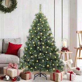 Umělý vánoční stromeček s stojanem Zelená 150 cm PE a PVC 3397831