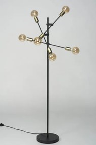 Stojací designová lampa Sydney Bulb Gold