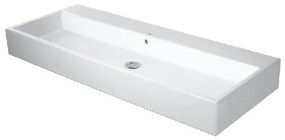 Duravit Vero Air - Dvojumyvadlo 1200x470 mm, s přepadem, bez otvoru pro baterii, WonderGliss, bílá 23501200601