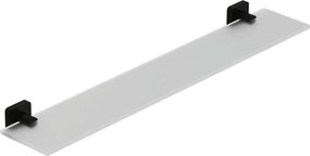 Kludi Vela S - Polička, délka 60 cm, sklo/matná černá 2597339