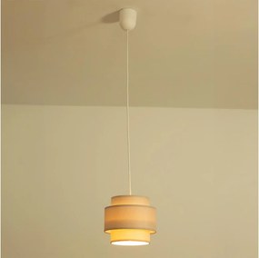 BRILAGI - Lustr na lanku RESNA 1xE27/60W/230V pr. 20 cm béžová
