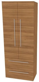 Mereo Mereo, Bino, koupelnová skříňka vysoká 163 cm, dvojitá, Multidecor, CN699ODP1