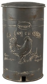 Vintage odpadkový koš Le Coq en Pate - Ø 27*45 cm