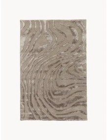 Ručně všívaný koberec's krátkým vlasem a strukturovaným povrchem Winola