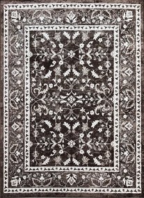 Berfin Dywany, Kusový koberec Alfa New 7206 Brown, 120x180, hnědá, ložnice