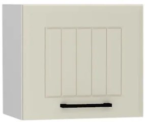 W40OKGR h. skříňka 1-dveřová výklopná INGRID bílá/coffee mat