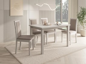 ADRK Furniture Židle Nola IV CH-NOL-IV-W-OP85