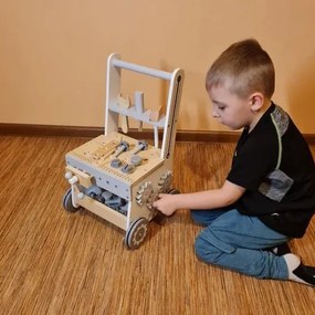 KRUZZEL Dětská dřevěná dílna 3v1 - Kruzzel