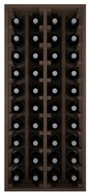 Expovinalia Regál na víno CANEDO IV Materiál a odstín: Borovice s černým nátěrem