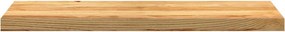 Nášlapy na schody 4 ks světle hnědé 90x25x2 cm masivní dub 3282955