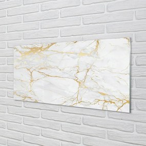 Obraz na skle Marble kamenná zeď 100x50 cm