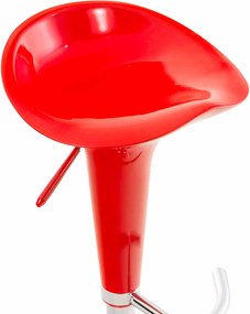 Barová židle Saddle – červená