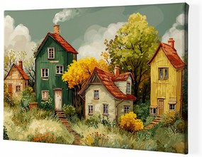 Obraz na plátně - Na Lipovém vršku FeelHappy.cz Velikost obrazu: 90 x 60 cm
