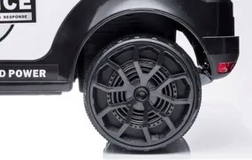 Eljet Dětské elektrické auto policie SUV černá / 50W / rychlost 3-8km/