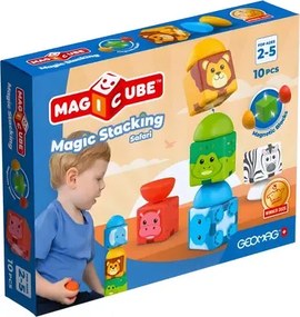GEOMAG Magnetická stavebnice Magicube Safari / 10 dílků / od 12 měsíců