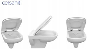 Cersanit COLOUR WC sedátko duroplast / antibakteriální, bílá, K98-0092