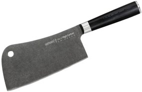Kuchyňský nůž samura mo-v stonewash kuchyňský nůž - sekáček 18 cm (sm-0040b)