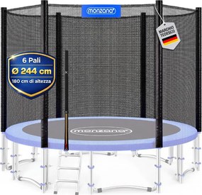 Monzana Ochranná síť pro Trampolína Ø244cm V1