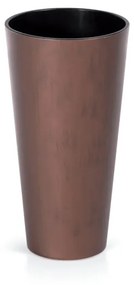 PROSPERPLAST Květináč - TUBUS SLIM CORTEN Průměr: 20 cm